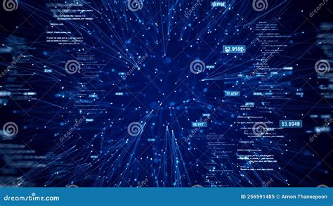 Cybersecurity Digital Information Technology Concept Interconnected