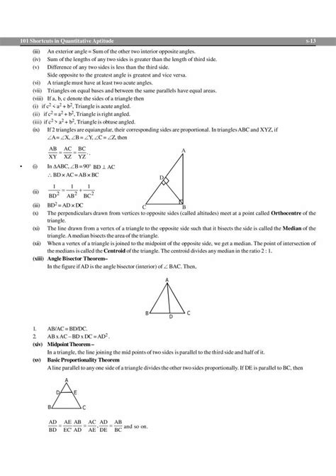 101 Maths Formulae Notes Learnpick India