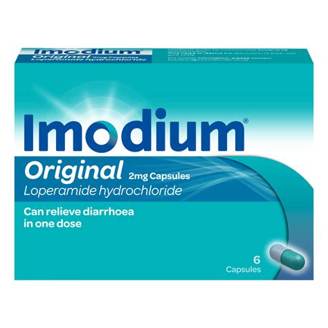 Imodium® Original 2mg Capsules For Diarrhoea Relief