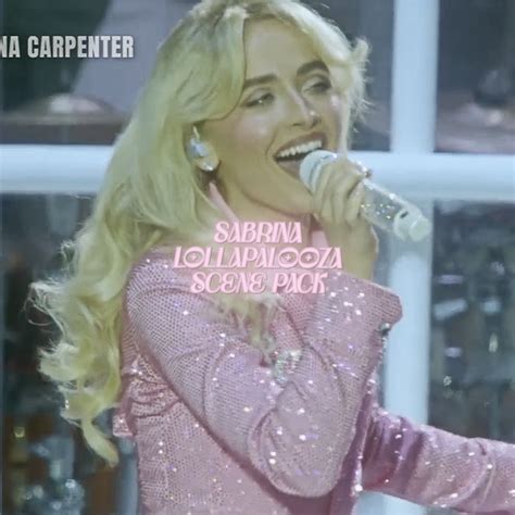 Sabrina Carpenter Lollapalooza Scene Pack 💌⋆˙⊹ Payhip