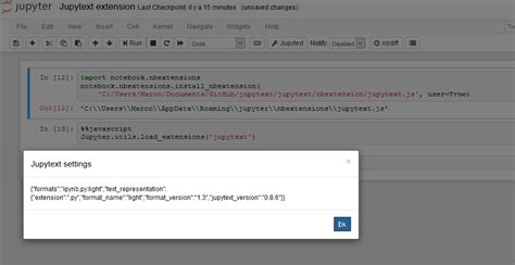 Jupyter Extension For Jupytext · Issue 86 · Mwoutsjupytext · Github