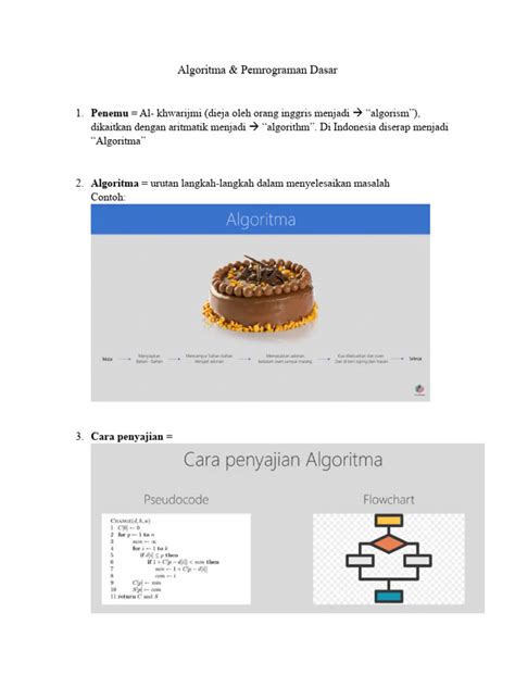 Algoritma And Pemrograman Dasar Pdf