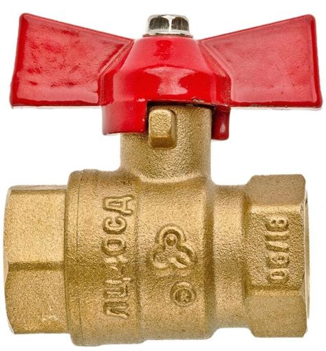 Кран шаровой САЗ 11Б27п1 DN20 М В-В, бабочка купить в интернет-магазине ...