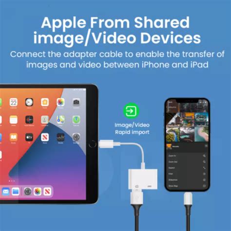 2 In 1 Usb Camera Adapter Usb 3 0 Otg Cable Adapter With Usb Power Interface Data Sync Charge