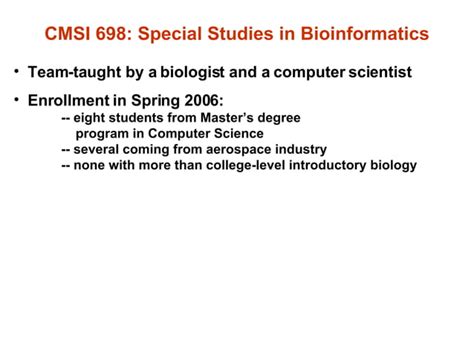 An Open Source Framework For Teaching Bioinformatics Ppt Computing Technology And Computing