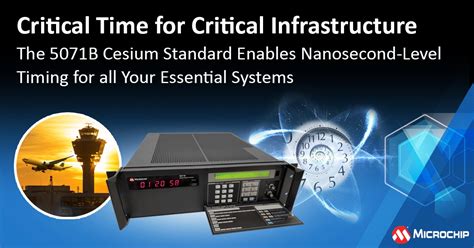 對於關鍵基礎設施來說，計時至關重要。無論是支援空中交通管制 Microchip Technology Taiwan