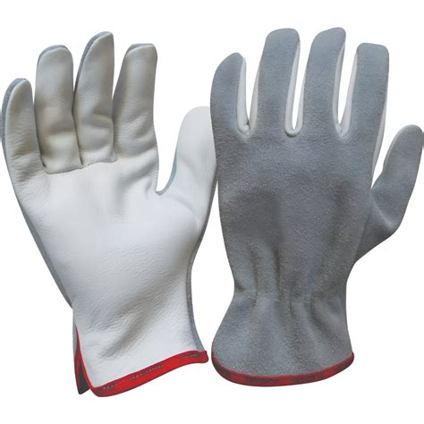 Kit 30 Luva De Raspa Cano Curto De Vaqueta Mista Epi Ofertas Shopee