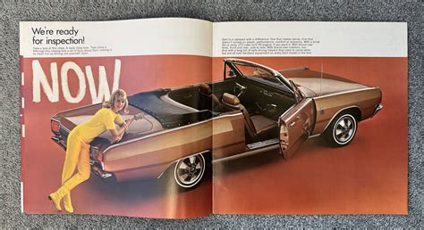 1967 Dodge Dart Range Brochure Autobrochuresnz