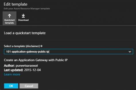 Custom Template Deployment Improvements In Azure Portal · Ravikanth Chaganti