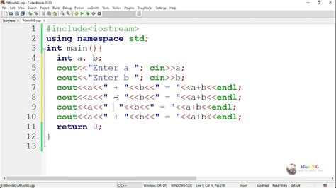 C Program To Create A Simple Calculator Youtube