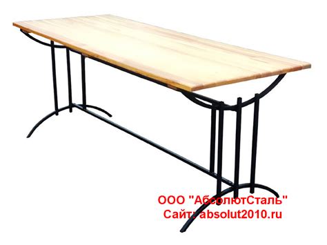 Стол для дачи уличный металлический СД 10