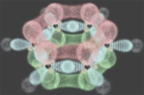 Benzene Orbitals Benzene Orbitals Benzene Science Art 3d Design