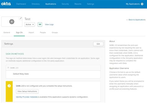 OKTA Setup For Single Sign On GpsGate Support