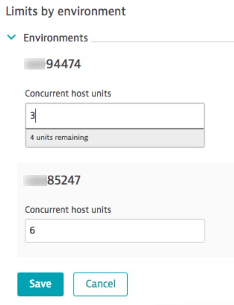 Allocate Host Unit Quotas Per Environment To Optimize Your Monitoring