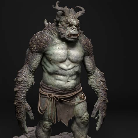 Artstation Japanese Ogre