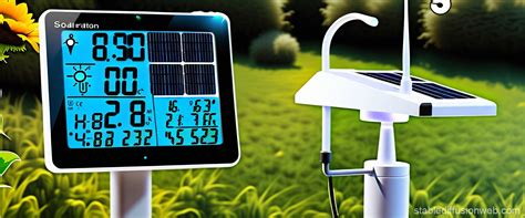 Solar Powered Weather Station Stable Diffusion Online