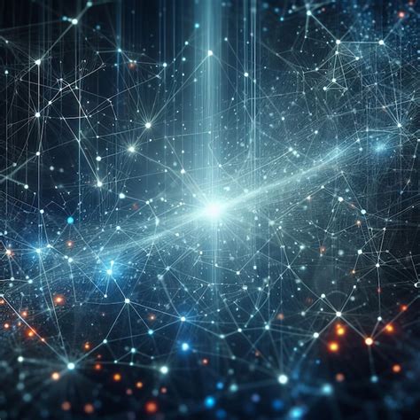 Premium Photo Computing Connection Structure 3d Rendering