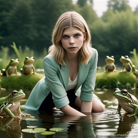 Fleur Delacour From Harry Potter Films In A Hot Bikini On The Beach