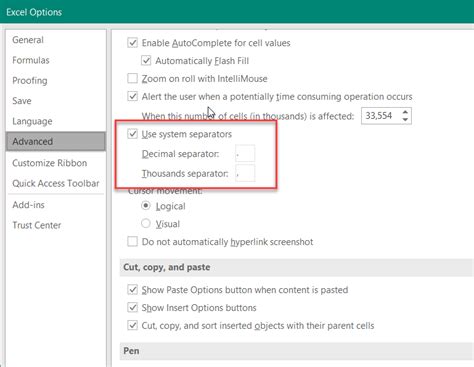 Excel Use Both Comma And Dot To Separate Decimals Super User