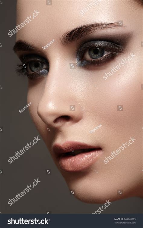 Beauty Closeup Portrait Beautiful Sexy Woman Stock Photo 140148895 Shutterstock