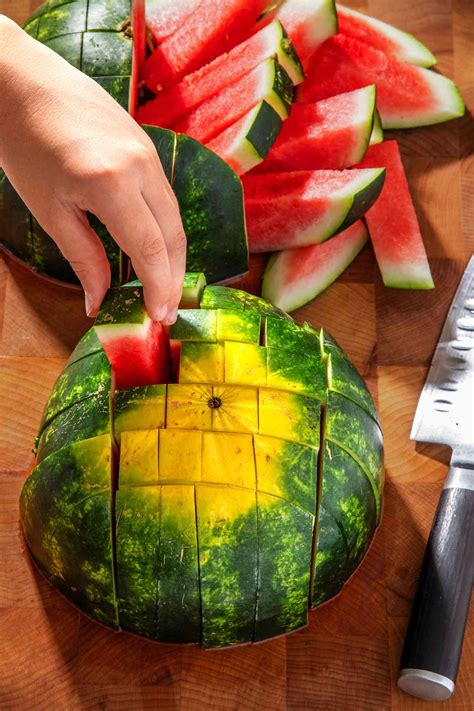The Easiest Way To Cut Watermelon According To A Food Editor
