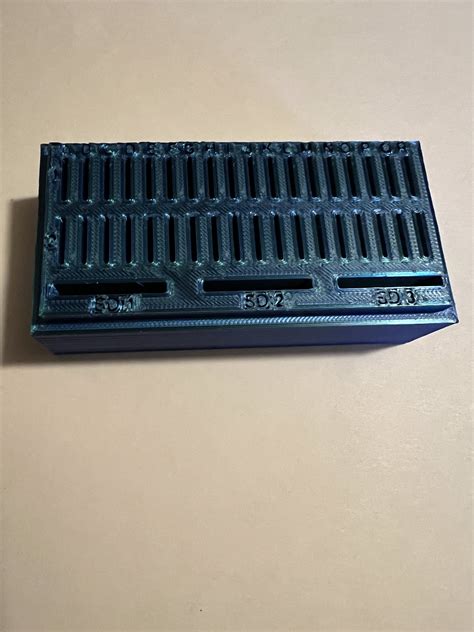 Free 3mf File Sd And Micro Sd Card Holder・3d Printer Model To Download