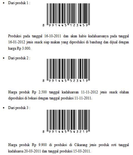 Membuat Barcode