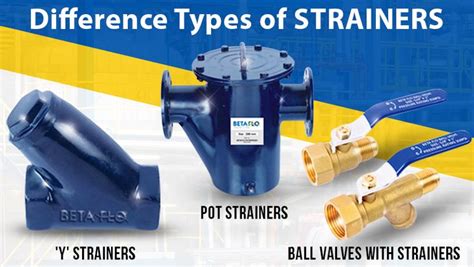 Difference Types Of Strainers For Your Piping System
