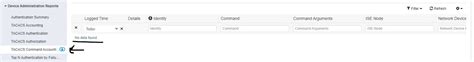 Solved Cisco Ise Tacacs Command Accounting Record Is Empty Cisco