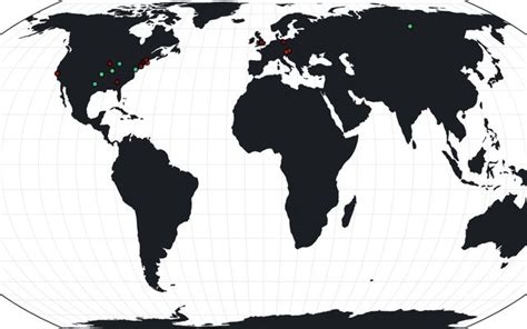 The Geography Of The Internet Jonathan St Onge Observable