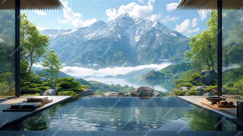 Premium Photo Tranquil Scene In The Japanese Alps With Traditional