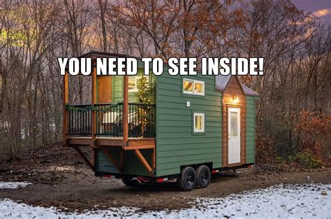 The Spruce Tiny House Has A Private Balcony And Sleeping For 4 Autoevolution