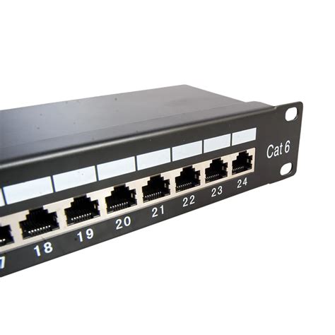 Wholesale 19 Inch 1u Keystone Jack Patch Panel Manufacturers 24 Port 3m