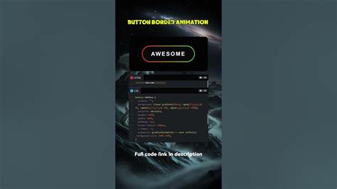 Button Border Animation Part 1 Css Html Codetomato Youtube