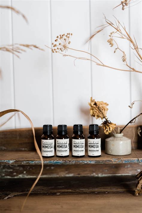 How To Use Our Essential Oil Blends Mimosa Botanicals