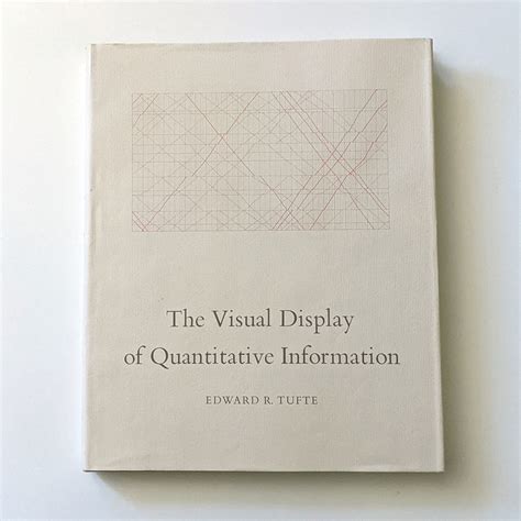 Edward Tufte The Visual Display Of Quantitative Information 1990s