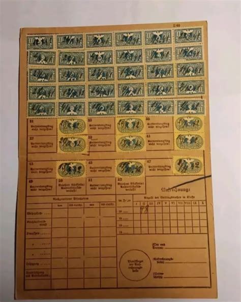 Carte De Cotisation Fiscaux Socio Postaux Alsace Lorraine Andlau 1941 Eur 4 00 Picclick Fr