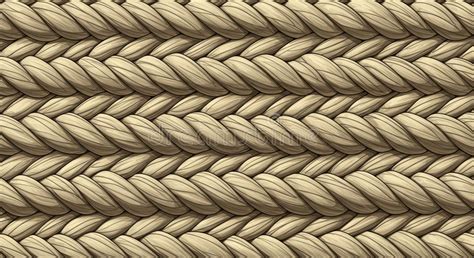 Interwoven 3d Braids Create A Seamless Pattern With A Realistic Texture