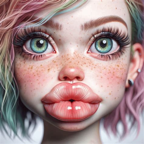 Bimbo Faces Rainbow Edition Raibimboart