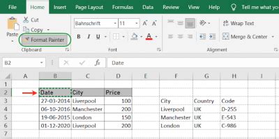 How To Copy Cell Formatting In Excel