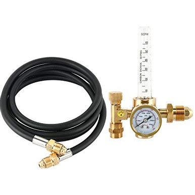 Yaetek Argon Co2 Mig Tig Flow Meter Welding Weld Regulator Gauge Gas