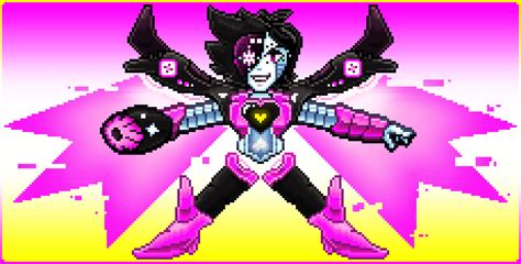 Mettaton Neo Colored Undertale 9th Anniversary By Narukanimator On