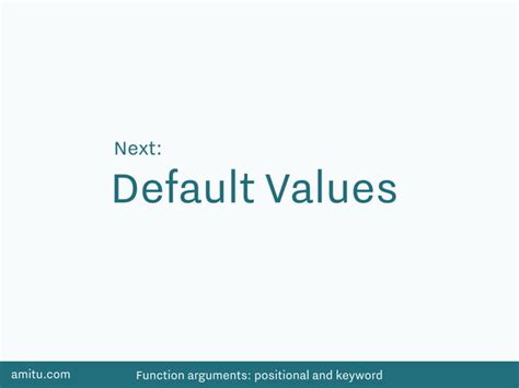 Function Arguments In Python Pdf