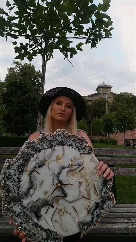 Часы из эпоксидной смолы Video