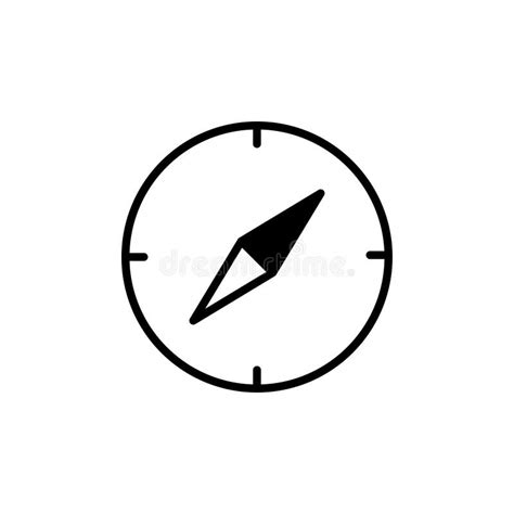 Compass Icon Navigation Icon Stock Vector Illustration Of Global
