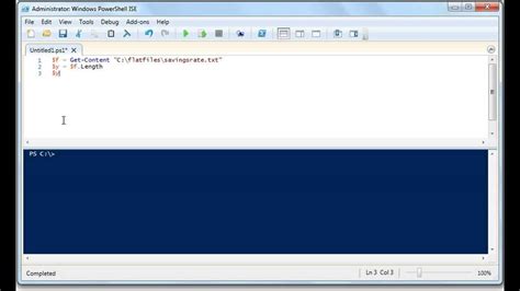 Powershell How To Get The Last Line Number Of A File Youtube