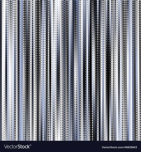 Geometric Abstract Pattern Halftone Vertical Vector Image