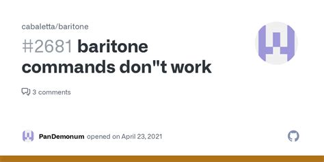 Baritone Commands Don T Work Issue Cabaletta Baritone GitHub