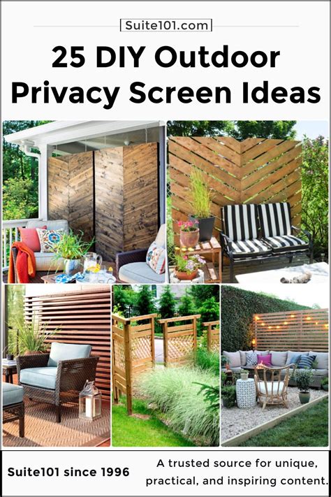 25 Cheap Diy Outdoor Privacy Screen Ideas Suite 101