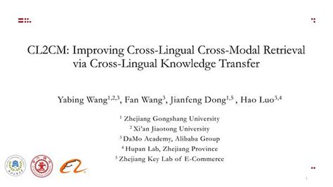 Cl2cm Improving Cross Lingual Cross Modal Retrieval Via Cross Lingual Knowledge Transfer